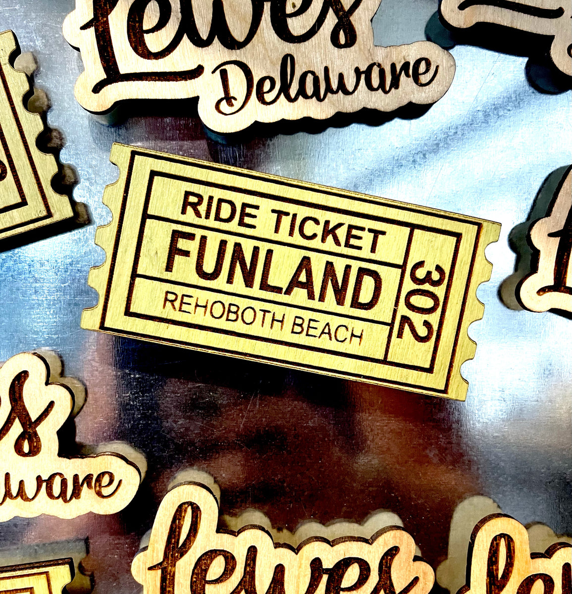 Funland Ticket Magnet – Happy Camper Design Co.