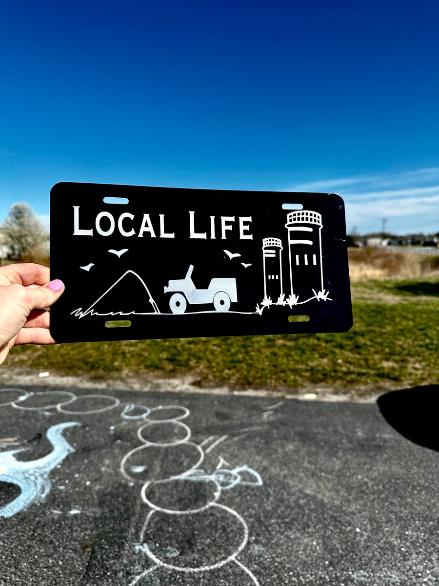 Local Life License Plate – Happy Camper Design Co.